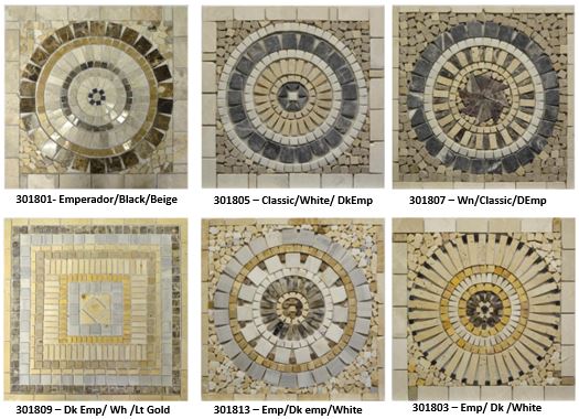 How Wall and Floor Medallions Can Transform a Space - Tile Outlets of ...